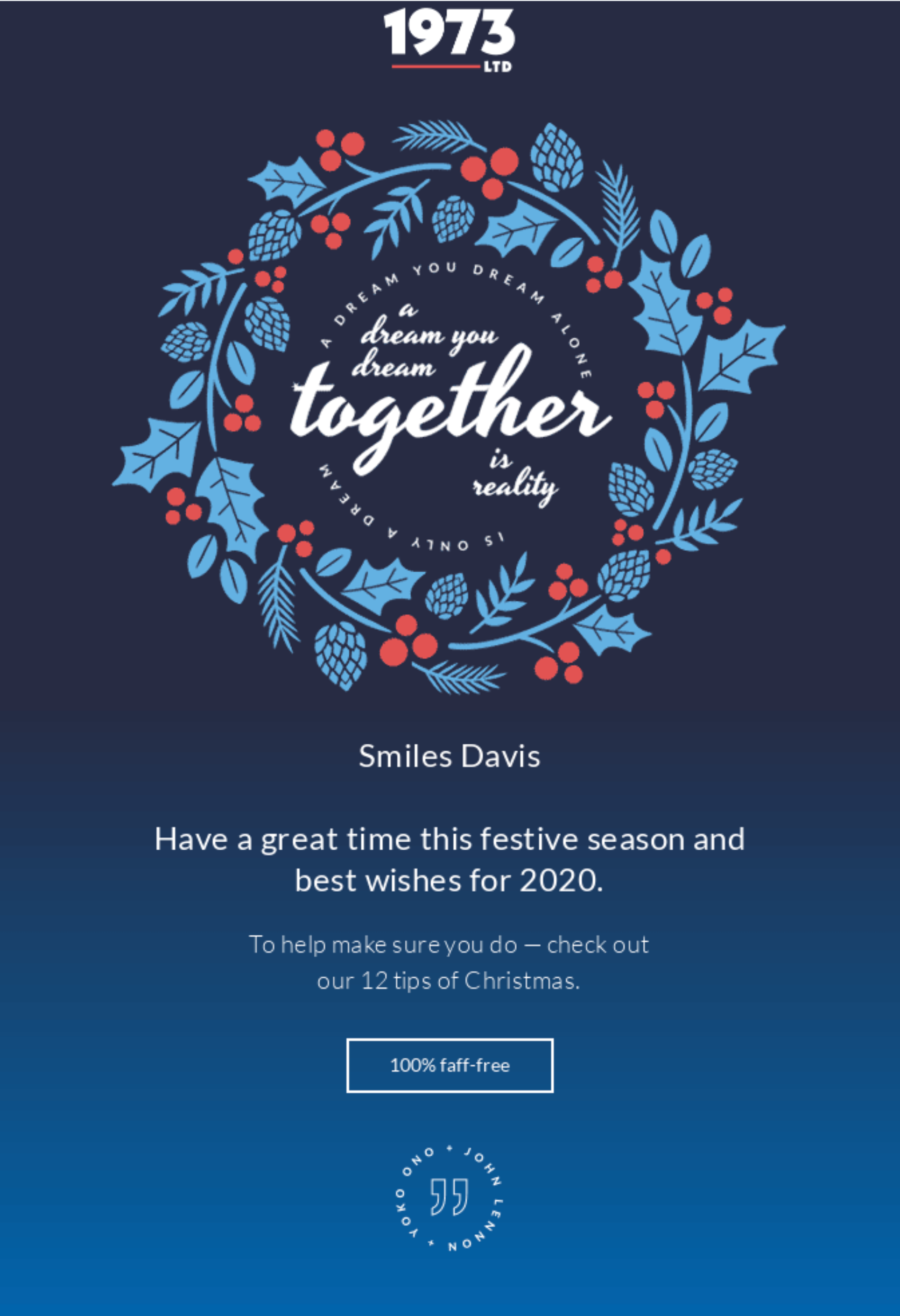 14 Christmas Newsletter Ideas Examples For High Conversion